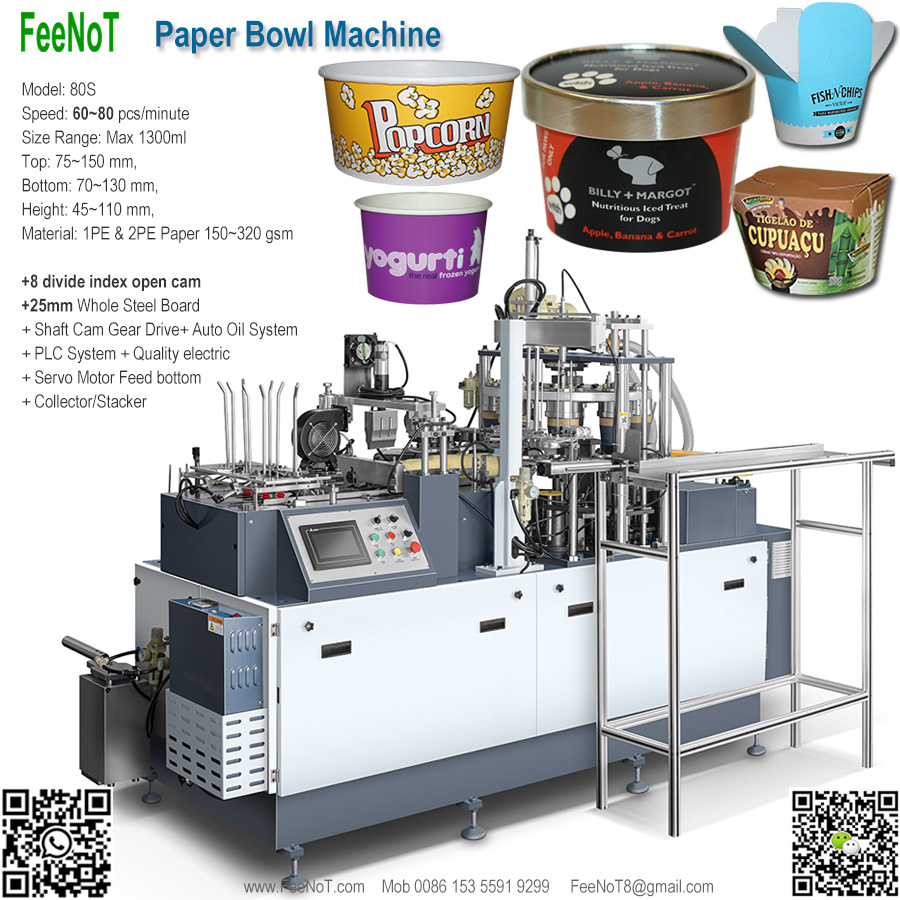 Paper-bowl-machine-80S-1 | FeeNoT paper cup making machine